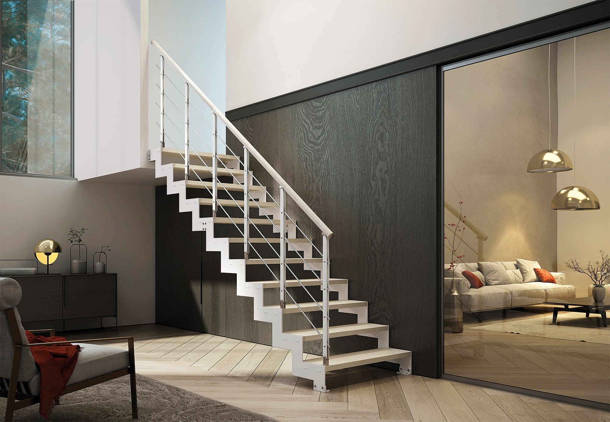 Come calcolare una scala interna: formule, misure standard e consigli ...